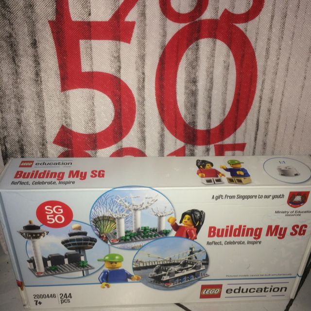 SG50 Lego, Hobbies & Toys, Toys & Games on Carousell