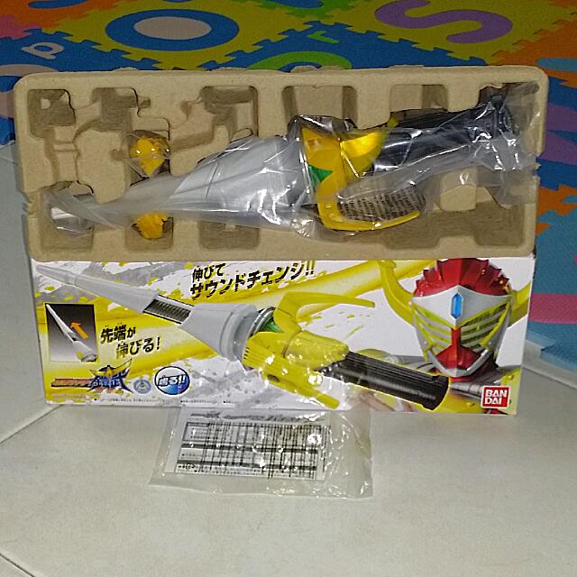 Masked / Kamen Rider Gaim Bana Spear DX Arms Weapon 02 in Box Original ...