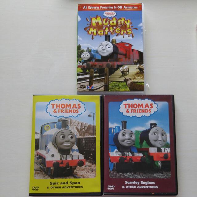 Thomas & Friends DVDs, Hobbies & Toys, Toys & Games on Carousell