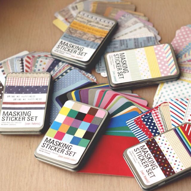 Sticker In A Tin, Hobbies & Toys, Stationery & Craft, Craft Supplies ...