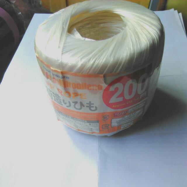 PP Rope [White Raffia String 200m], Hobbies & Toys, Stationery & Craft ...