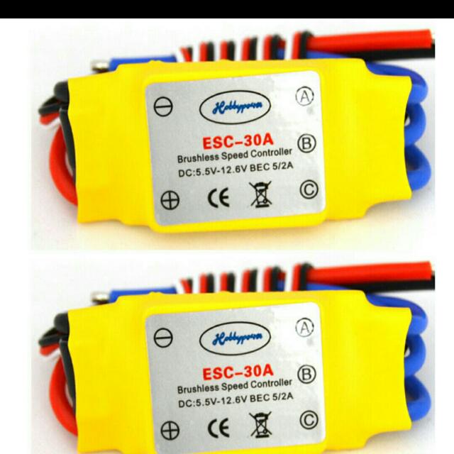 RC Brand new 30A Brushless Motor Speed Controller Control RC BEC ESC ...
