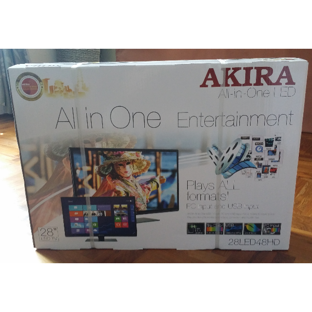 Brand New 2015 Akira All in one entertainment 28" LED tv, Computers ...