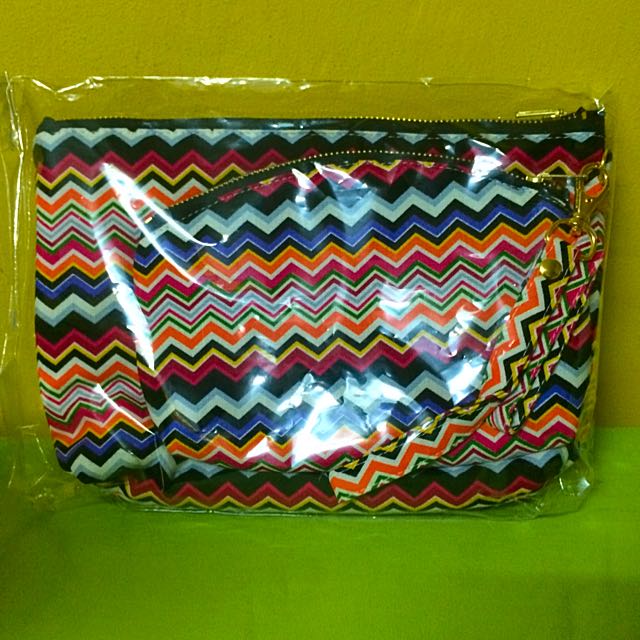 Colourful Pouch set, Women's Fashion, Bags & Wallets, Purses & Pouches ...