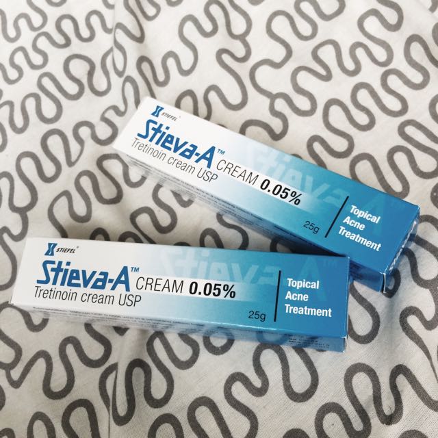 Stieva A Cream 0.05% Tretinoin Cream, Beauty & Personal Care, Face ...
