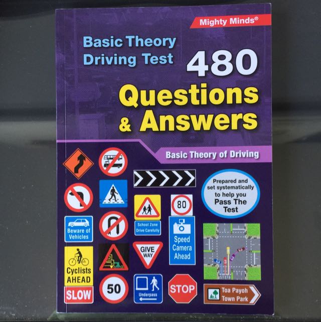 Basic theory driving test 480 Questions & Answers, Hobbies & Toys ...