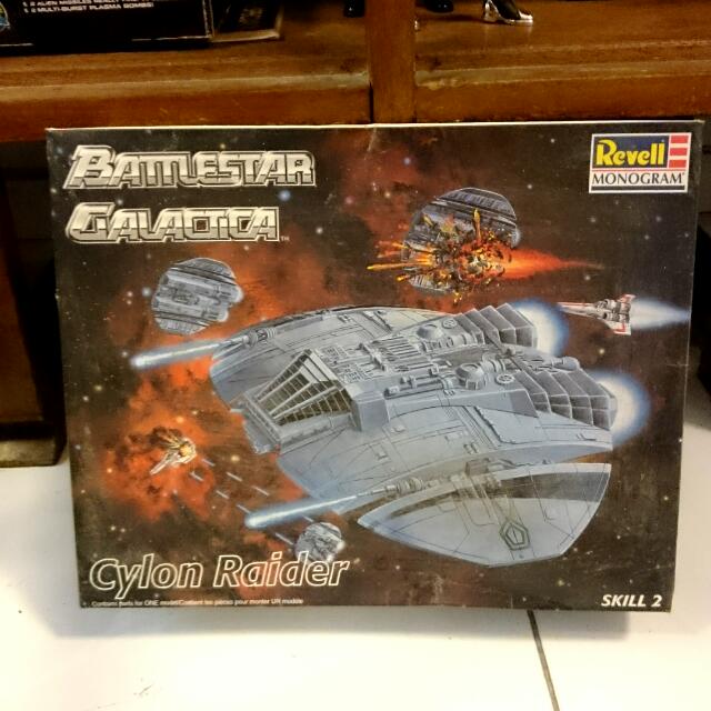 Battlestar Galactica Cylon Raider Revell BSG, Hobbies & Toys ...