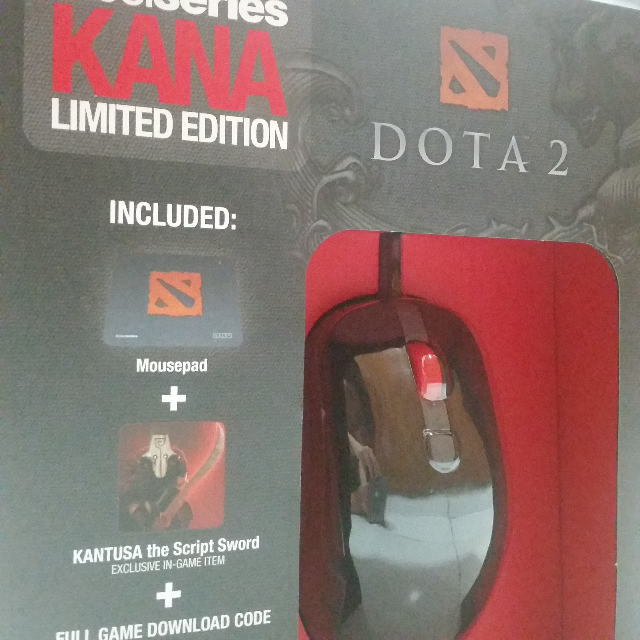 Dota 2 Kana Limited Edition Steelseries Mouse, Computers & Tech, Parts ...