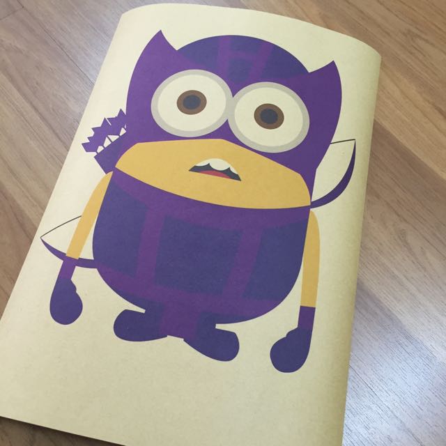 Minion @ Hawk Eye Poster, Hobbies & Toys, Stationery & Craft, Occasions ...