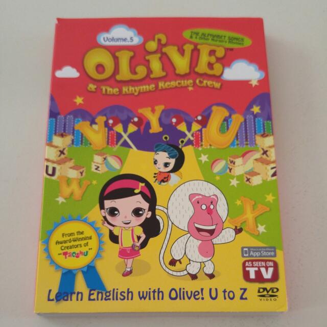 Olive & The Rhyme Rescue Crew Vol.5 DVD, Hobbies & Toys, Books & Magazines, Children's Books on ...