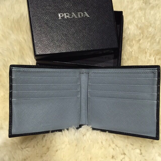 Prada Men Wallet, Luxury, Bags & Wallets on Carousell