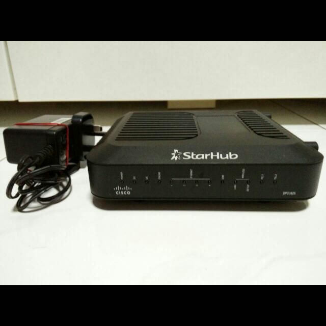 Starhub Cisco DPC3925 Cable Wireless Residential Gateway Modem ...