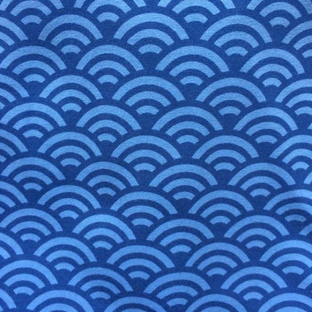 UNIQLO Japanese Wave Pattern T-Shirt, Men's Fashion, Tops & Sets ...