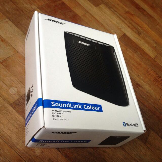 Bose Soundlink Colour Bluetooth Portable Speaker, Electronics on Carousell