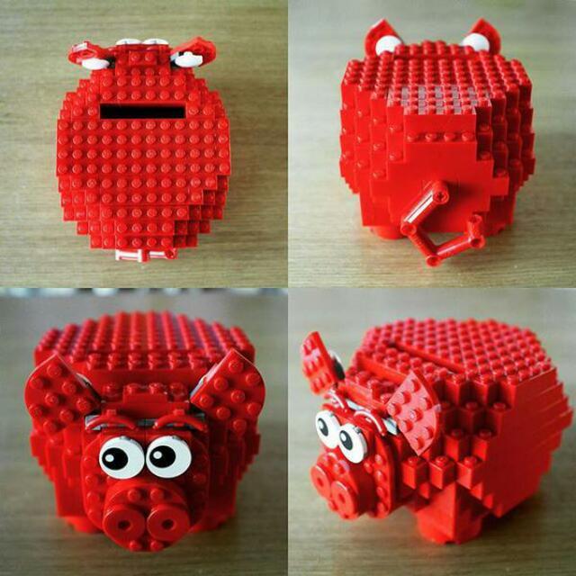 Lego 40155 Piggy Coin Bank, Hobbies & Toys, Toys & Games on Carousell