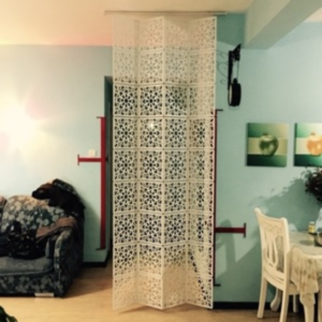 Pre-Order DIY Partition panel /Divider Curtain, Furniture & Home Living ...