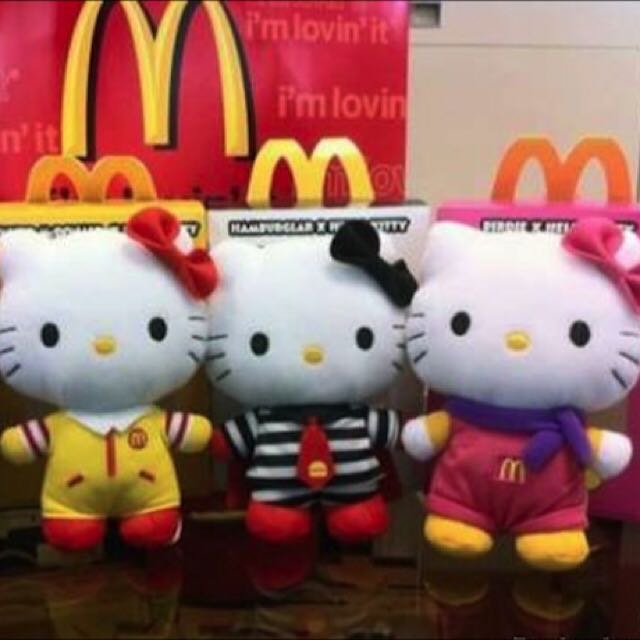 Hello Kitty x McDonald's Stuffed Toys, Women's Fashion, Bags & Wallets ...