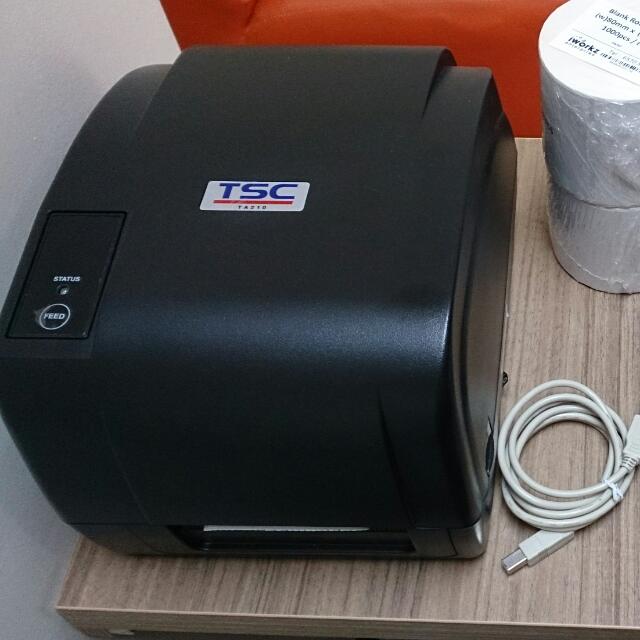 Commercial Label Printer - TSC TA210, Computers & Tech, Printers ...
