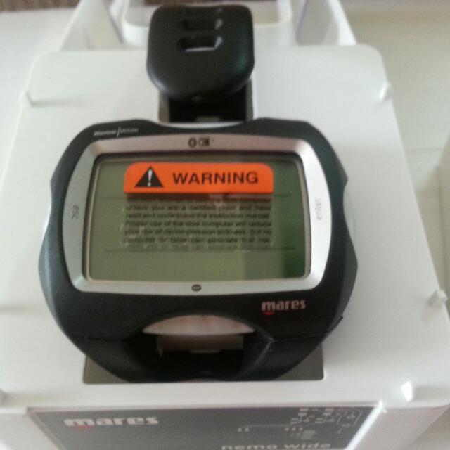 Mares Nemo Wide Dive Computer, Sports Equipment, Sports & Games, Water ...