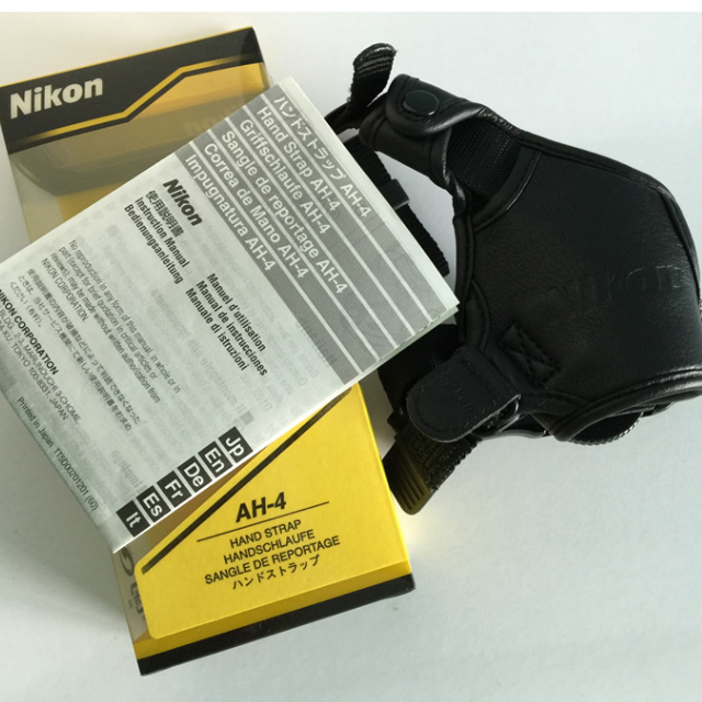 Nikon AH-4 Genuine Leather Hand Strap, Photography, Photography ...