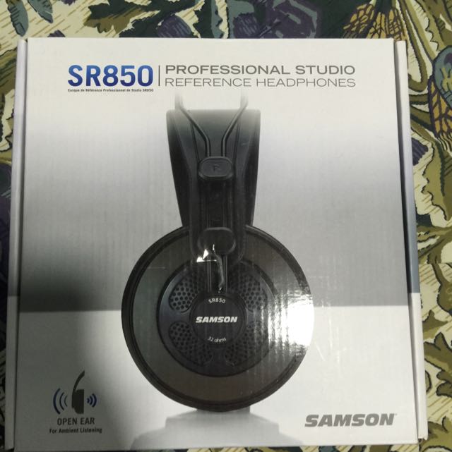 Samson SR850 Studio Reference Headphones, Audio, Headphones & Headsets ...