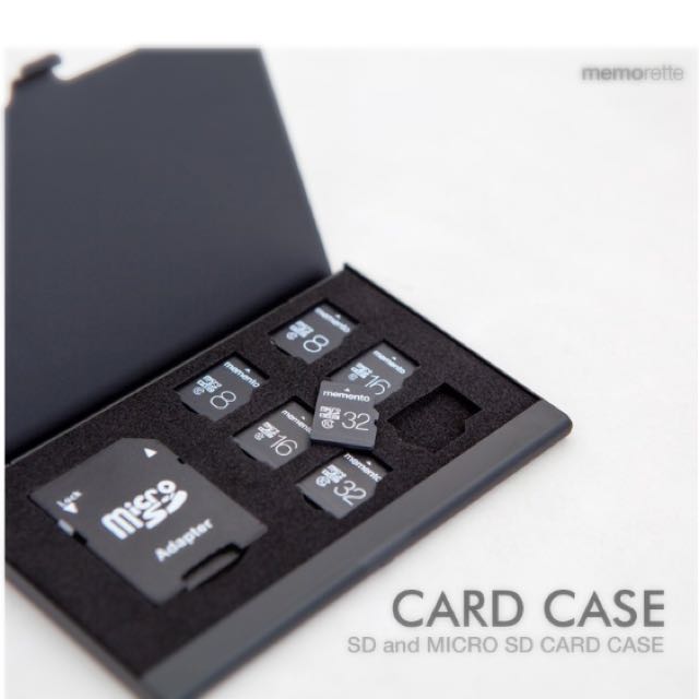 SD Card/ Micro SD Card Case (Brand: Memorette From Korea), Mobile ...