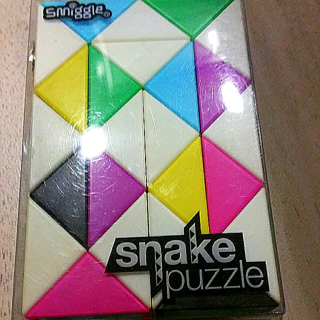 Smiggle Snake Puzzle, Hobbies & Toys, Toys & Games on Carousell
