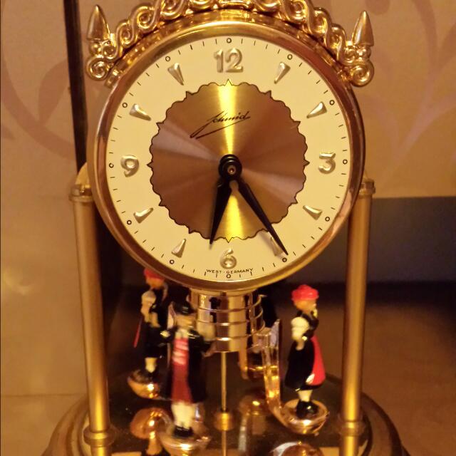Vintage SCHMIDT West Germany Clock, Hobbies & Toys, Memorabilia ...