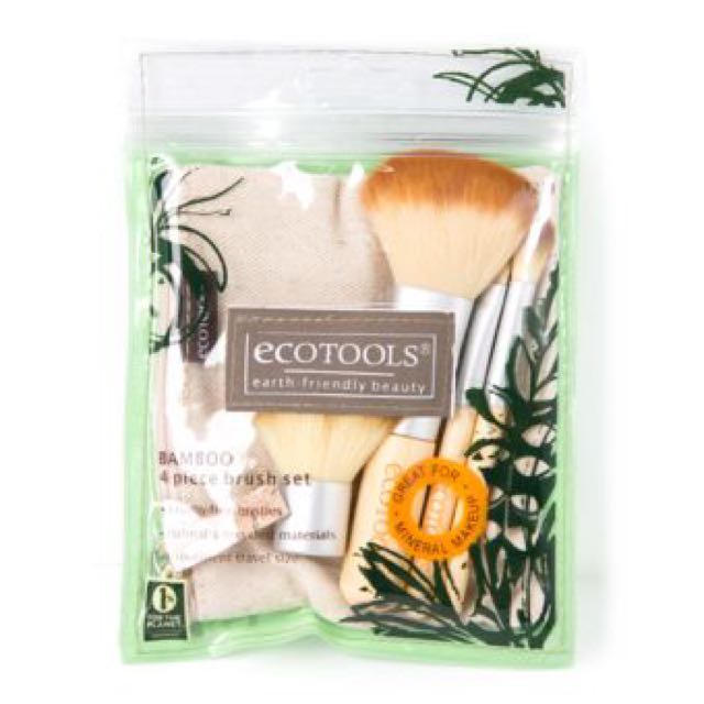 [PENDING] Ecotools Bamboo 4 Piece Brush Set, Beauty & Personal Care ...