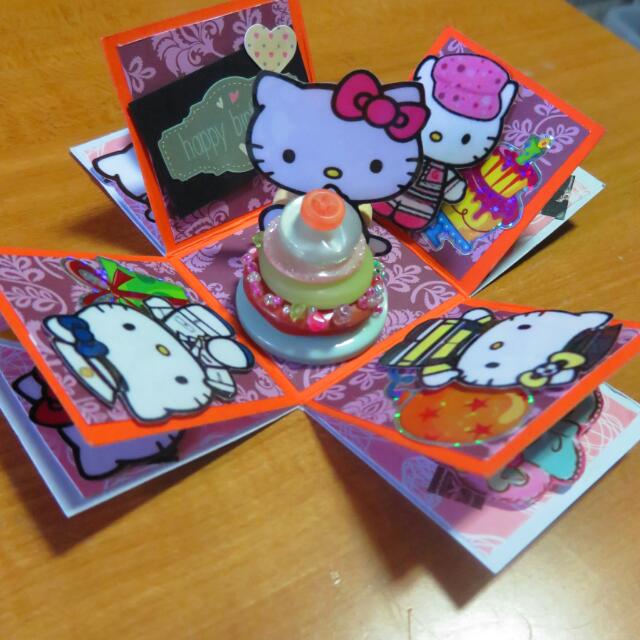 Hello KITTY CARD !, Hobbies & Toys, Stationery & Craft, Stationery ...