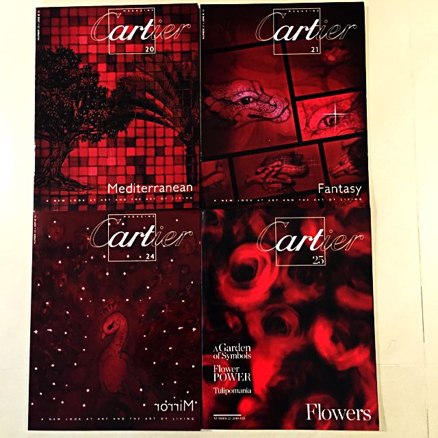 Assortment of Cartier Art Magazines (Issue24 sold), Luxury, Bags ...