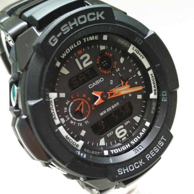 SOLD to happy buyer! Casio G-Shock Gravity Defier Tough Solar Watch G ...