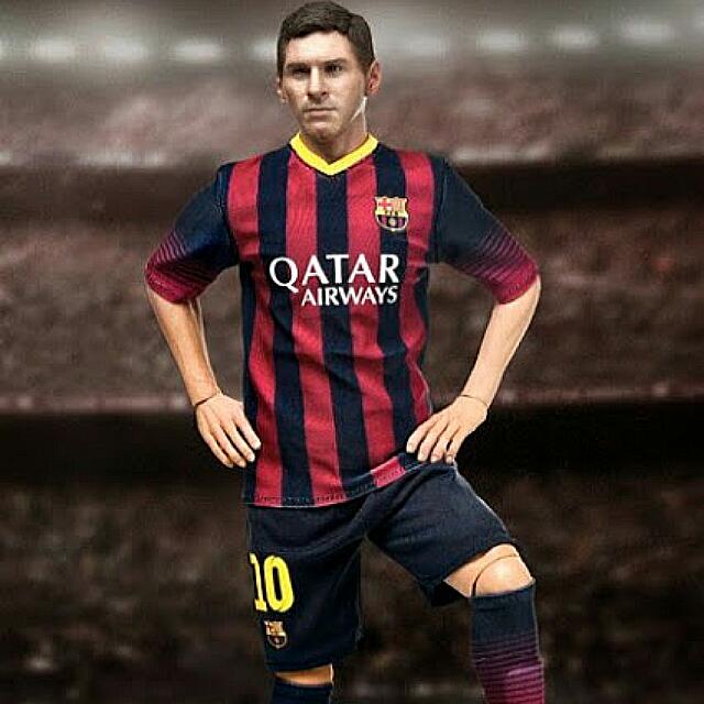 Very Rare ZCWO 1/6th Scale Barcelona Lionel Messi Collectible Figure ...