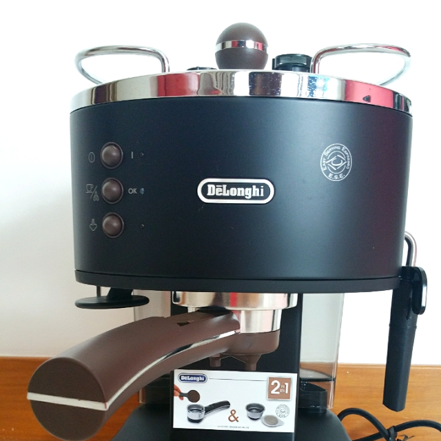 DeLonghi Icona Vintage ECOV310.BK Coffee Maker (Easy Serving Expresso ...
