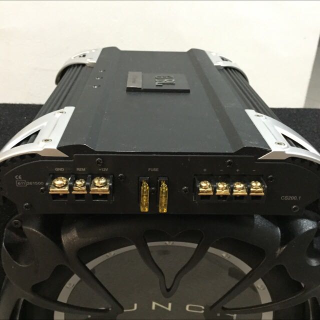 JBL CS200.1 1-Channel Car Mono Block Amp For Subwoofer, Cars on Carousell
