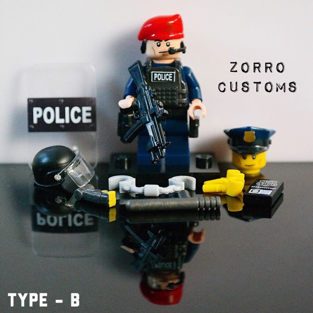 LEGO Custom Riot Trooper (Type - B), Hobbies & Toys, Toys & Games on ...