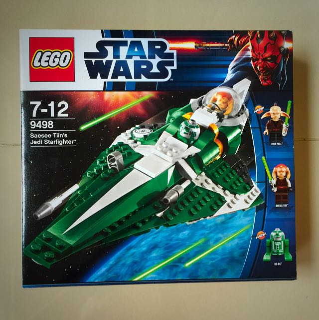 Lego Star Wars 9498 Saesee Tiin's Jedi Starfighter With R3-D5 Even ...