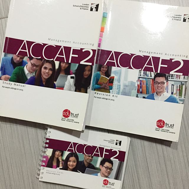 LSBF -ACCA F2-Management Accounting Materials, Hobbies & Toys, Books ...