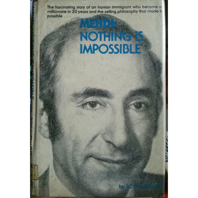 Motivational Book - Nothing Is Impossible, Hobbies & Toys, Books ...