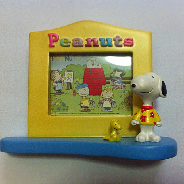 Peanut Character Figurine Photo Frame, Everything Else on Carousell
