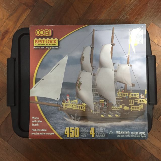 Cobi Huge Lego-like Pirates Galleon Ship, Hobbies & Toys, Toys & Games ...