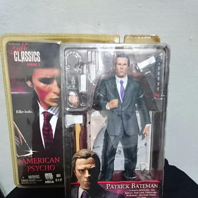 Cult Classics 6" "Patrick Bateman" American Psycho Action Figure Series ...