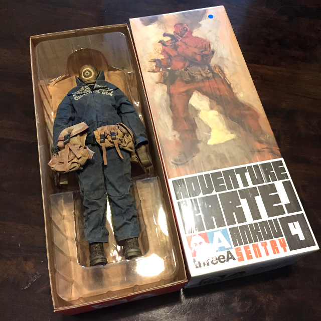 threeA 3A AK Ankou Sentry Newandria Police Adventure Kartel Ashley Wood ...