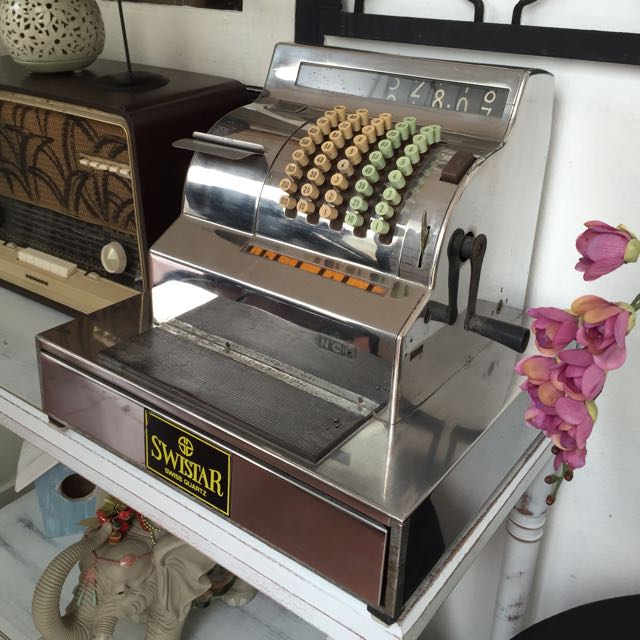 Vintage NCR Cash Register Machine, Hobbies & Toys, Memorabilia ...