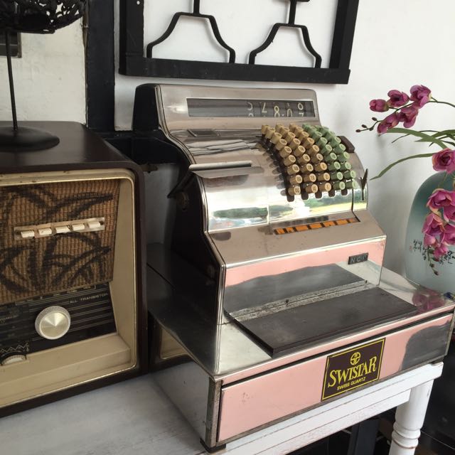 Vintage NCR Cash Register Machine, Hobbies & Toys, Memorabilia ...