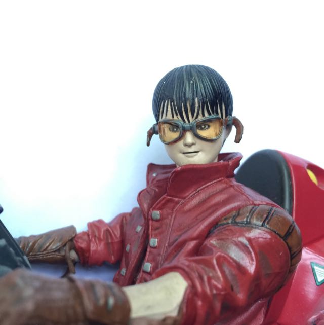 McFarlane Toys Kaneda with bike from Akira, Hobbies & Toys, Toys & Games on Carousell
