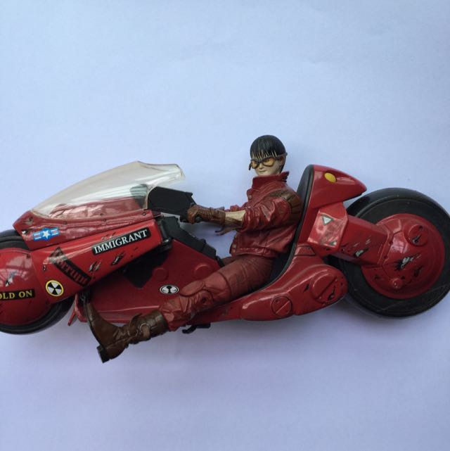McFarlane Toys Kaneda with bike from Akira, Hobbies & Toys, Toys & Games on Carousell