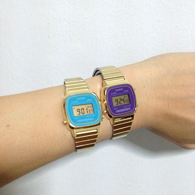 Vintage Casio Watch - Colored, Furniture & Home Living, Home Decor ...