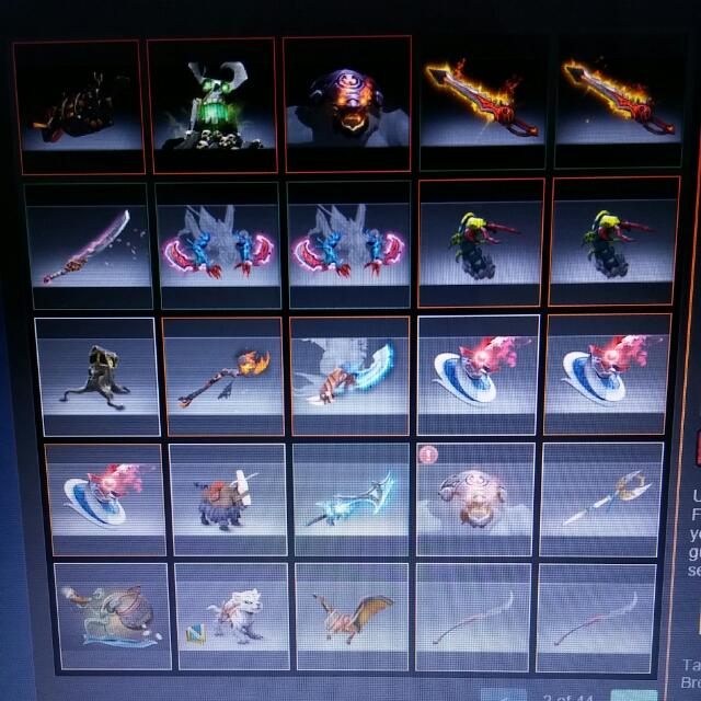 Dota 2 Items @ 75% Price, Hobbies & Toys, Toys & Games on Carousell