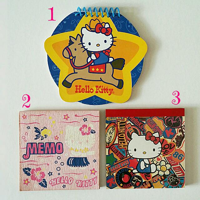*Hello Kitty Notepads & Notebook, Hobbies & Toys, Stationery & Craft ...